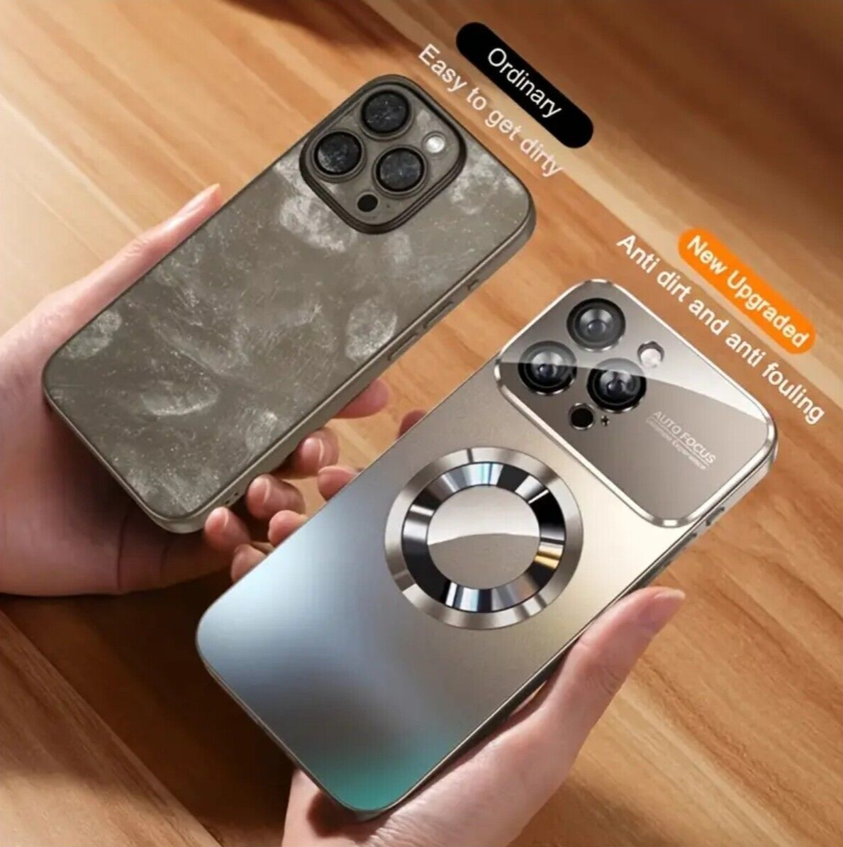 Luxury Glass Window Magnetic Wireless Charging Phone Case for iPhone | eBay