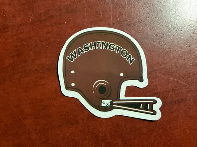 Motorcycle Sticker for Helmets or toolbox #4,502 NFL Washington ...