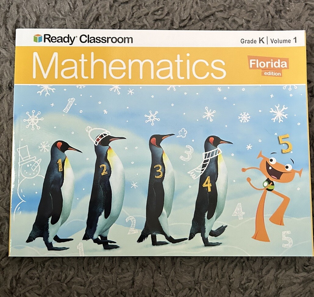 Ready Classroom Mathematics - Florida Edition - Grade K Volume 1 - NEW ...