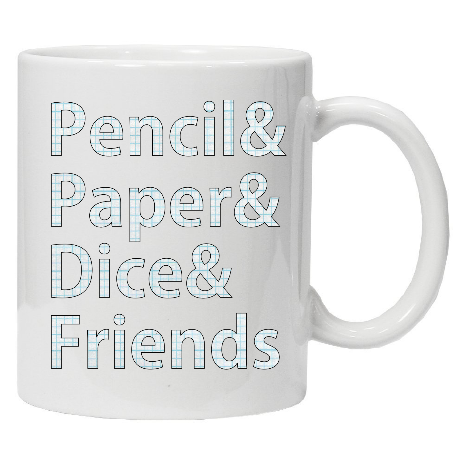 Pencil D & D Role Play Inspired Coffee Funny Mug Dungeon and Dragon ...