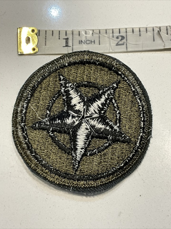 Vietnam Era U.S. Army 12th Support Brigade Subdued Cut Edges Patch | eBay