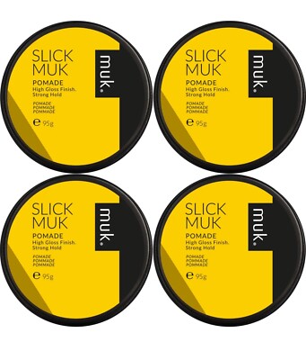 4 X SLICK MUK Pomade 95g Genuine Authorised Australian Product Seller ...