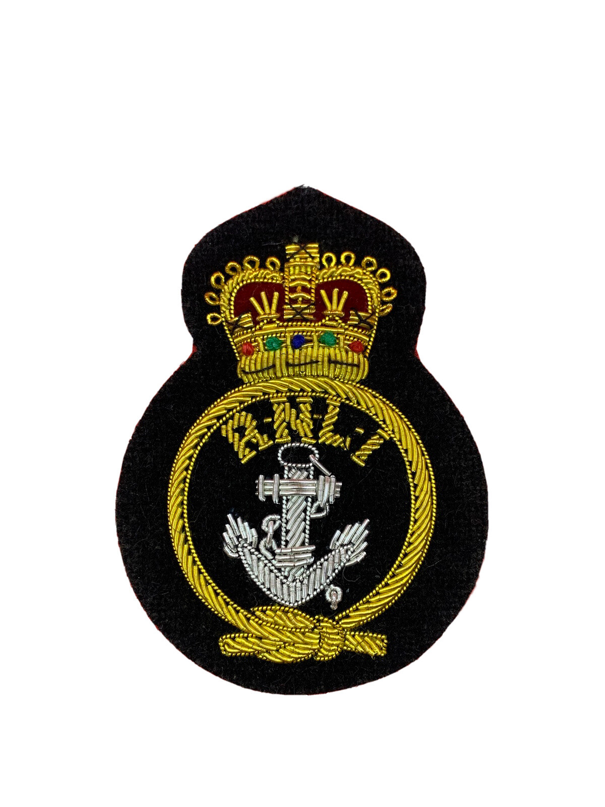 RNLI Coxswain Cap Badge RNLI Hand Embroidered Bullion And Wire Cap ...