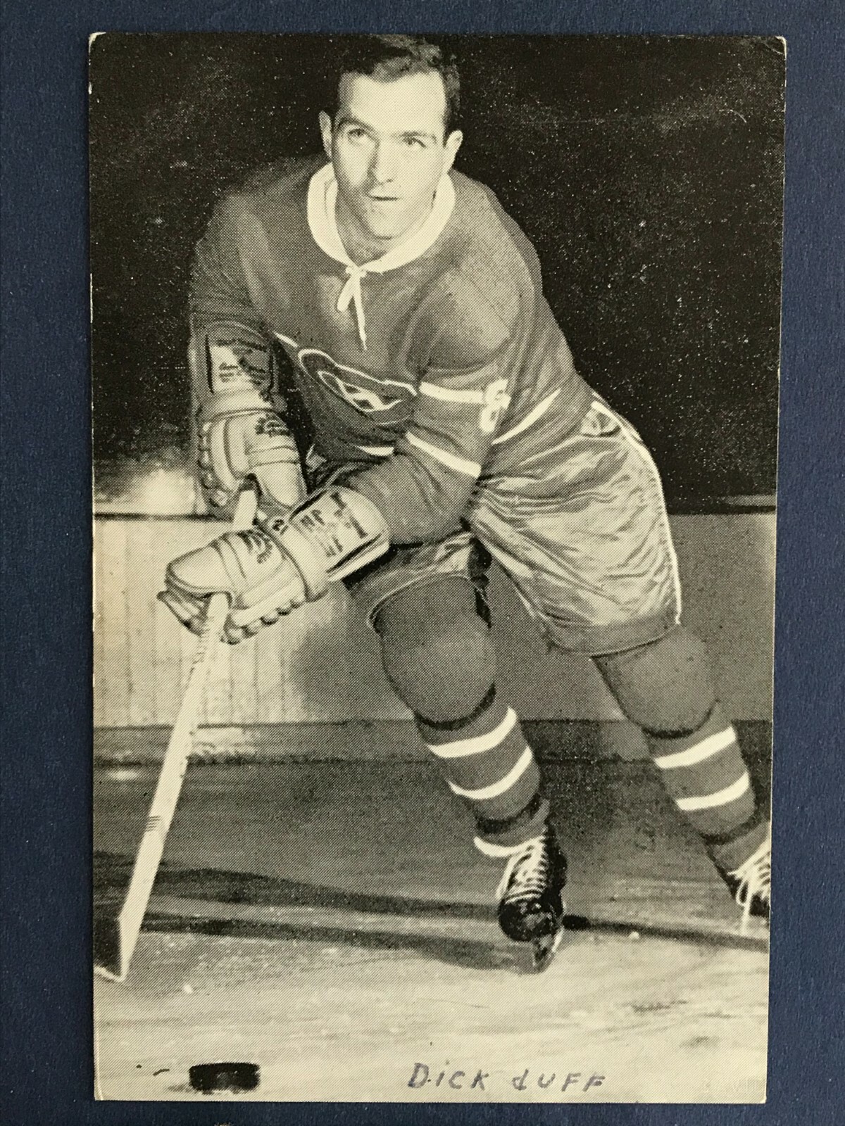 DICK DUFF 1960'S POSTCARD 60'S MONTREAL CANADIENS 47155 | eBay
