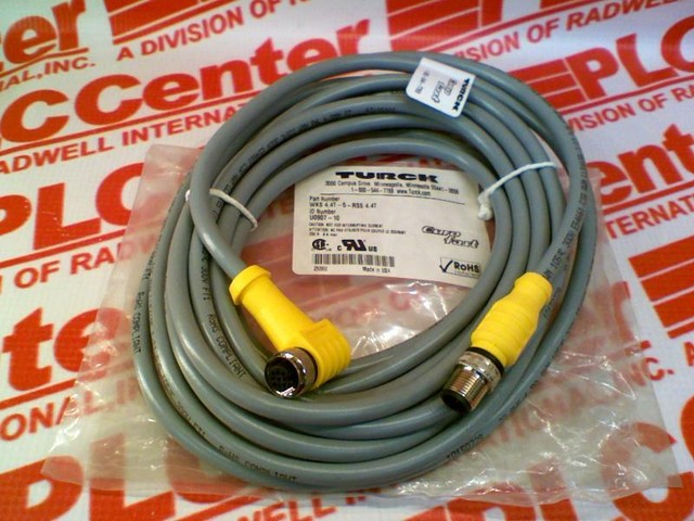 WKS 4.4T-5-RSS 4.4T Turck M12 eurofast Cordset Right Angle, Female ...