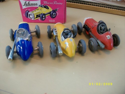Schuco Vintage Micro Racers Lot of Three-One with Box and Key-Two for ...