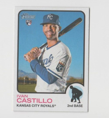 (10) Ivan Castillo 2022 TOPPS HERITAGE HIGH NUMBER ROOKIE LOT #660 ...