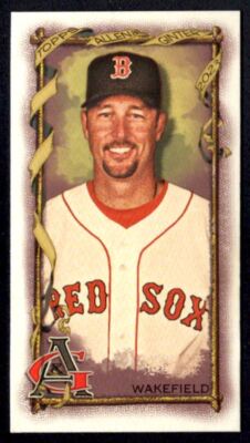 Tim Wakefield 2023 Topps Allen & Ginter Mini Card #305 Boston Red Sox ...