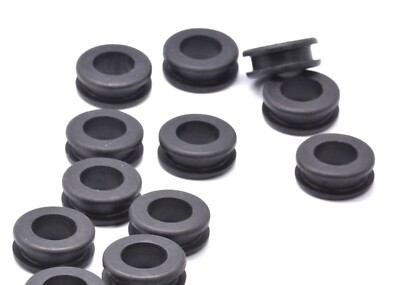 19mm x 14mm ID x 4.7m Outer Groove Rubber Grommets for Wire Cable Panel ...