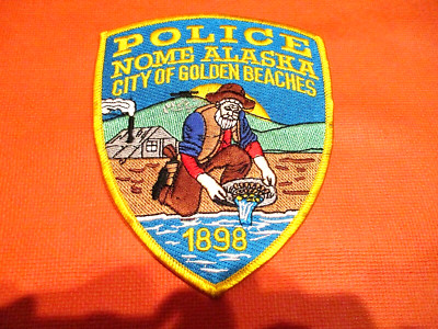 Collectible Alaska Police Patch,Nome,New | eBay