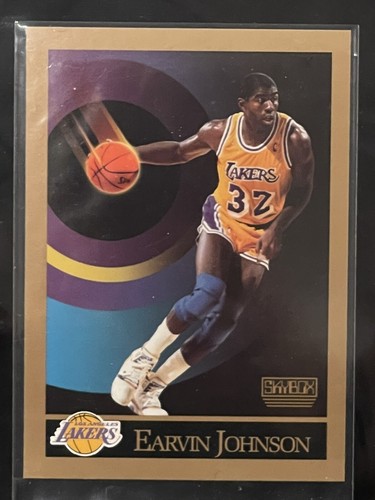 Magic Johnson skybox #138 gem mint 10 box to case super hit Invesment ...