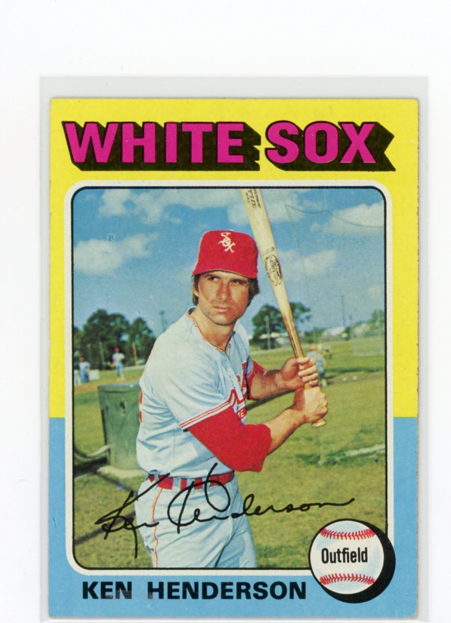 1975 Topps Ken Henderson #59 Chicago White Sox | eBay