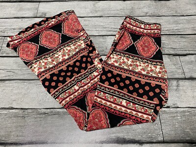 Poof! Designer Flare Legged Leggins Women’s Size Medium | eBay