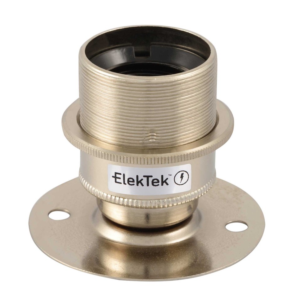 ElekTek E27 Batten Base Edison ES Light Lamp Bulb Holder BESA Conduit ...