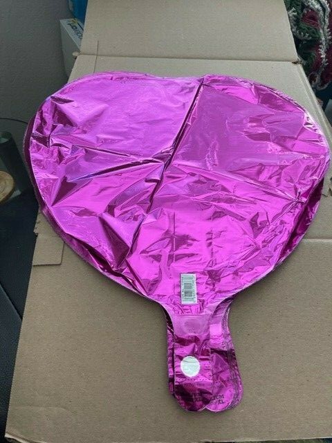 Fuchsia Heart Shaped Foil Balloon New!!! | eBay