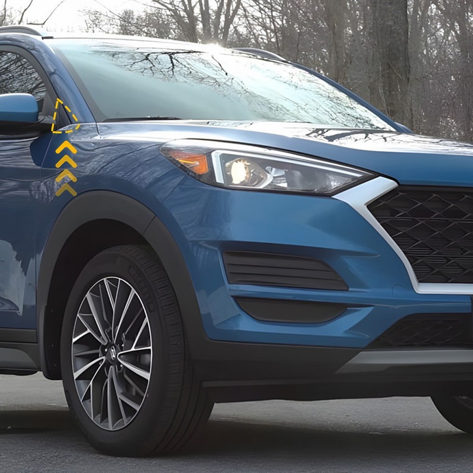 Right Pillar Trim Mirror Corner Molding For Hyundai Tucson 2016-2021 1 ...