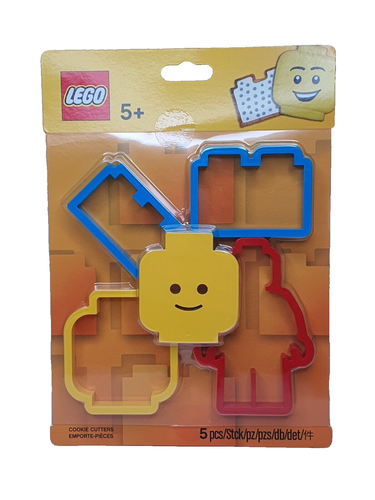 LEGO Cookie Cutters 5 piece 853890 Baking Kids Party Fun (NEW, SEALED ...
