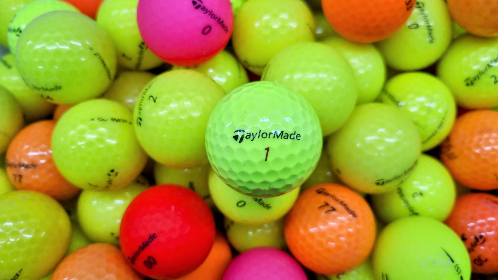 50 mixed Taylormade Colour Balls Standard Grade Golf Balls | eBay Australia