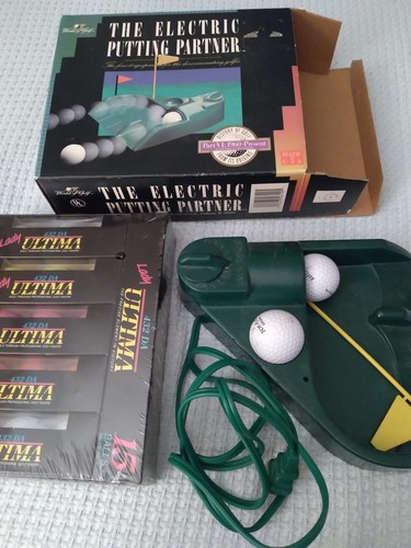 Electric putter and 17 golf balls | eBay