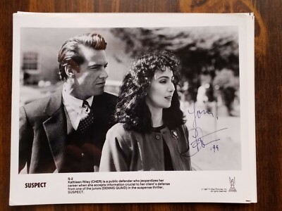 CHER - SUPER SEXY ACTRESS/SINGER - HAND SIGNED AUTHENTIC AUTOGRAPHED ...