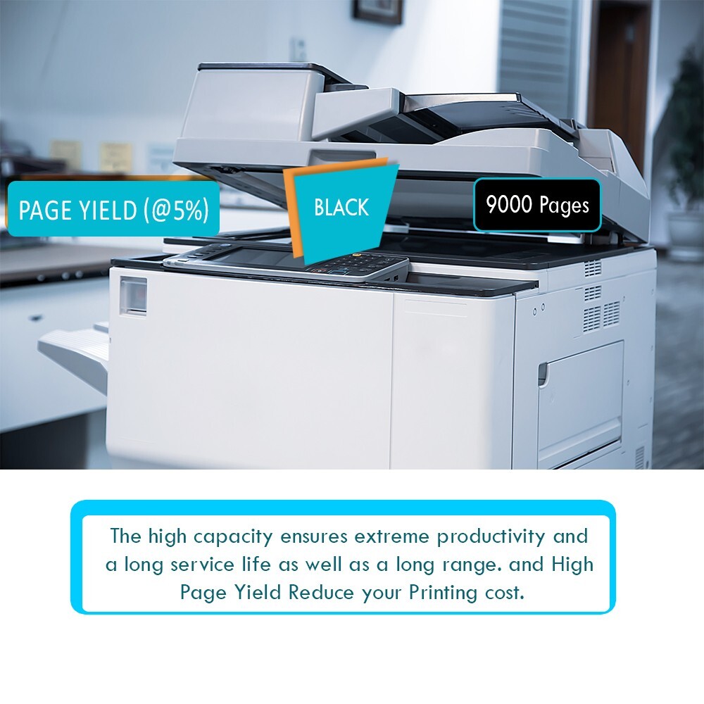 Black Toner CF287A Compatible With HP LaserJet Enterprise MFP M527c MFP ...