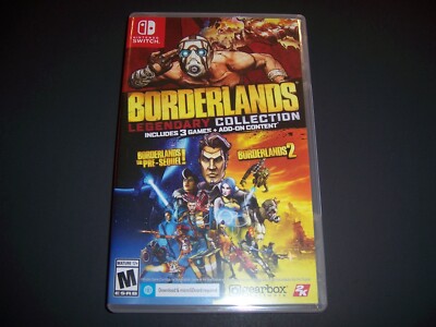 Authentic Case ONLY for BORDERLANDS LEGENDARY COLLECTION - Nintendo ...