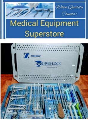 Zimmer Surgical Orthopedic Free-Lock Compression Hip System with Case ...