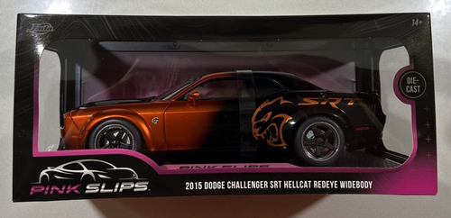 NEW 2024 Jada Pink Slips 2015 Dodge Challenger SRT Hellcat Redeye Wide ...