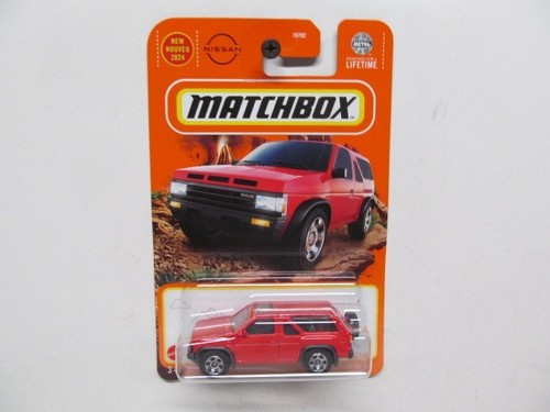 Matchbox - 2024 Series Car - Red 1985 NISSAN PATHFINDER | eBay
