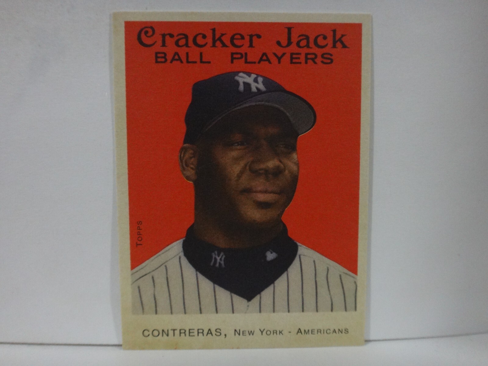 2004 (YANKEES) Topps Cracker Jack Mini Upside Down Back #231 Jose ...