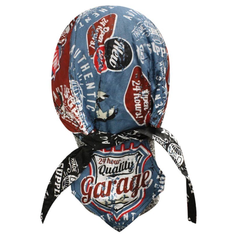 Biker Headwrap Danbanna Deluxe Du-Rag Cap Doo Rag Bandana Live The ...