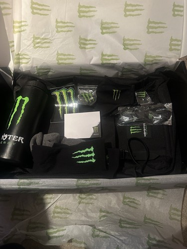 Monster Energy Lot Rucksack Backpack Sock Mask Water Bottle Keychain ...