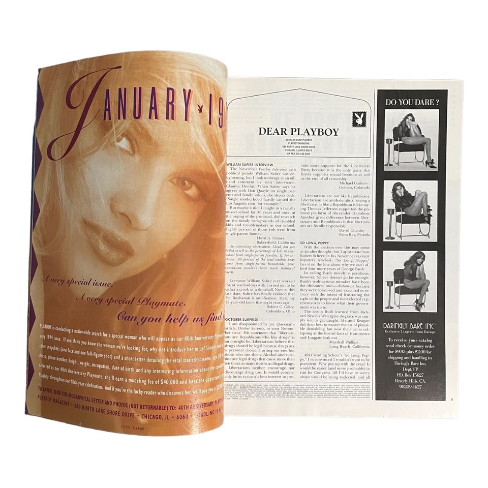 Playboy Magazine | February 1993 | Jennifer Leroy | eBay