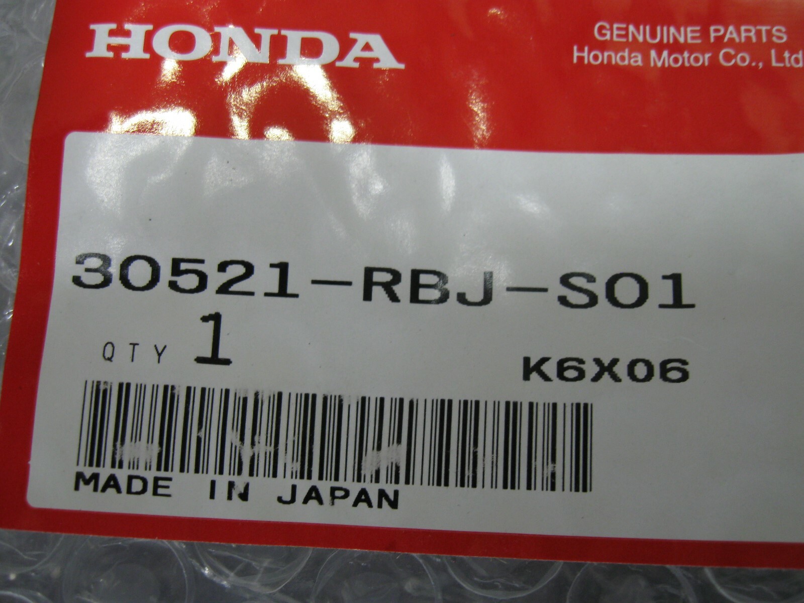 NEW GENUINE HONDA IGNITION COIL ASSEMBLY (PN 30521-RBJ-S01) | eBay