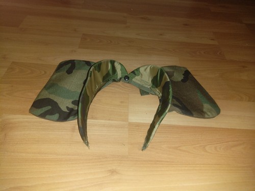 US Military Surplus Woodland camo PASGT style Flak shoulder and neck ...