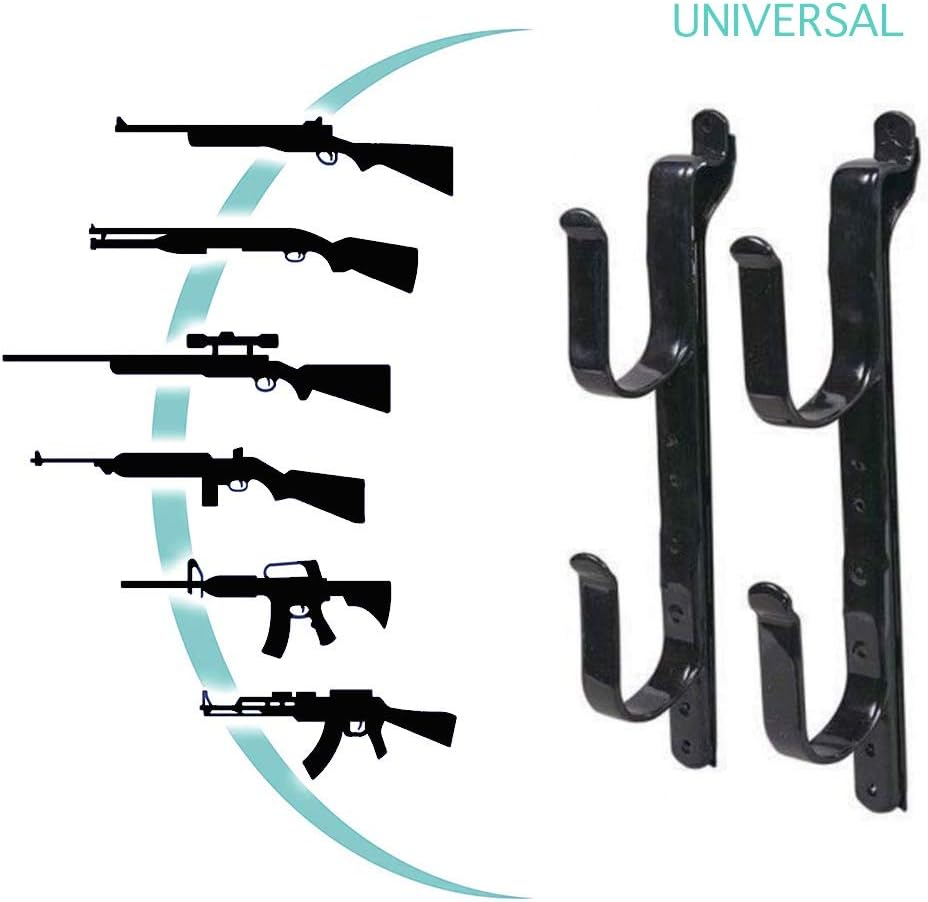Adjustable Truck Rear Window Gun Rack Firearm Mount for Car Wall Black ...