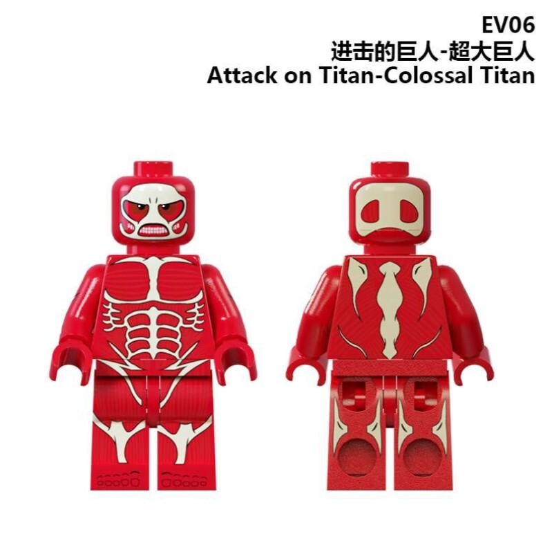 Lego Attack On Titan Custom
