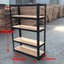 Heavy Duty 5-Tier Storage Shelf Organizer Steel Metal Garage Shelving ...