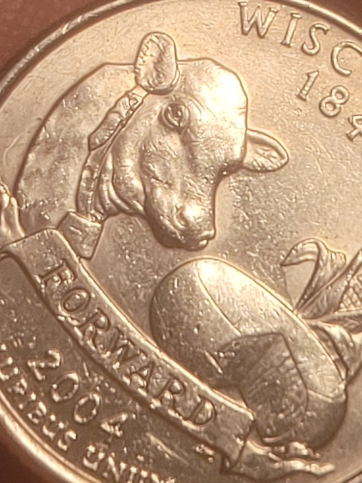 2004 P Wisconsin State Quarter Circulated. Errors | eBay