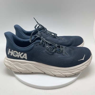 Hoka One One Sneakers Mens 12.5 D Arahi 7 1147850 OPC Navy Blue Running ...