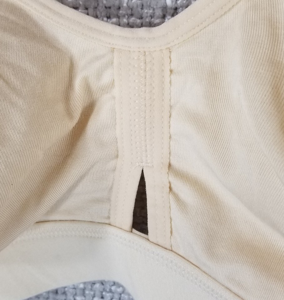 Simple Wishes Maternity & Nursing Bra 11640 Wireless Nude Women's M NWT ...