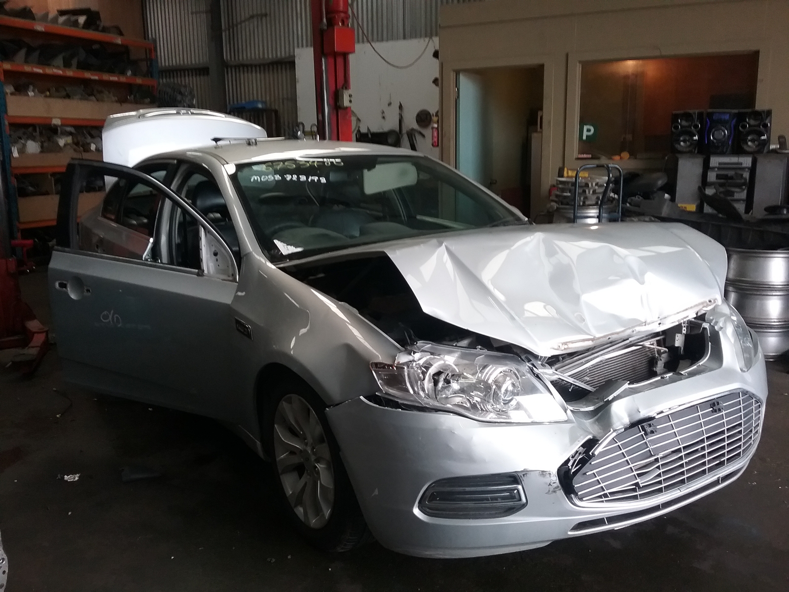 FORD FALCON FG MKII G6E BLACK INTERIOR DOOR TRIM RR DRIVERS RIGHT REAR ...