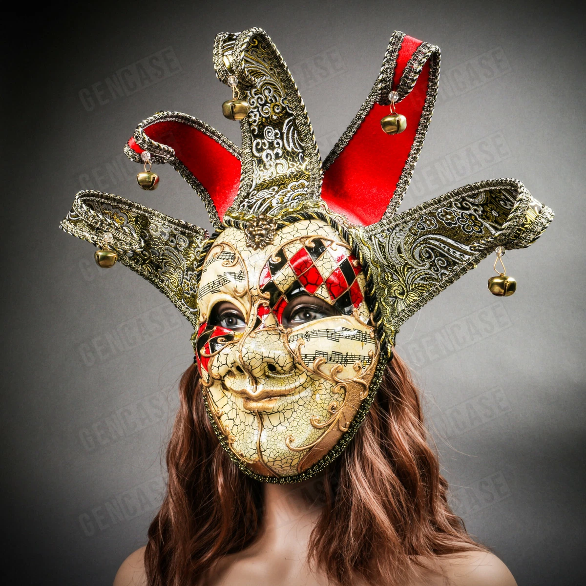 Venetian Jester Masks Tattoo