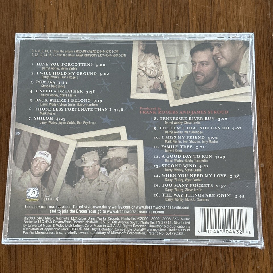 Have You Forgotten? by Darryl Worley (CD, 2003, Dreamworks Nashville) NEW 600445044326| eBay