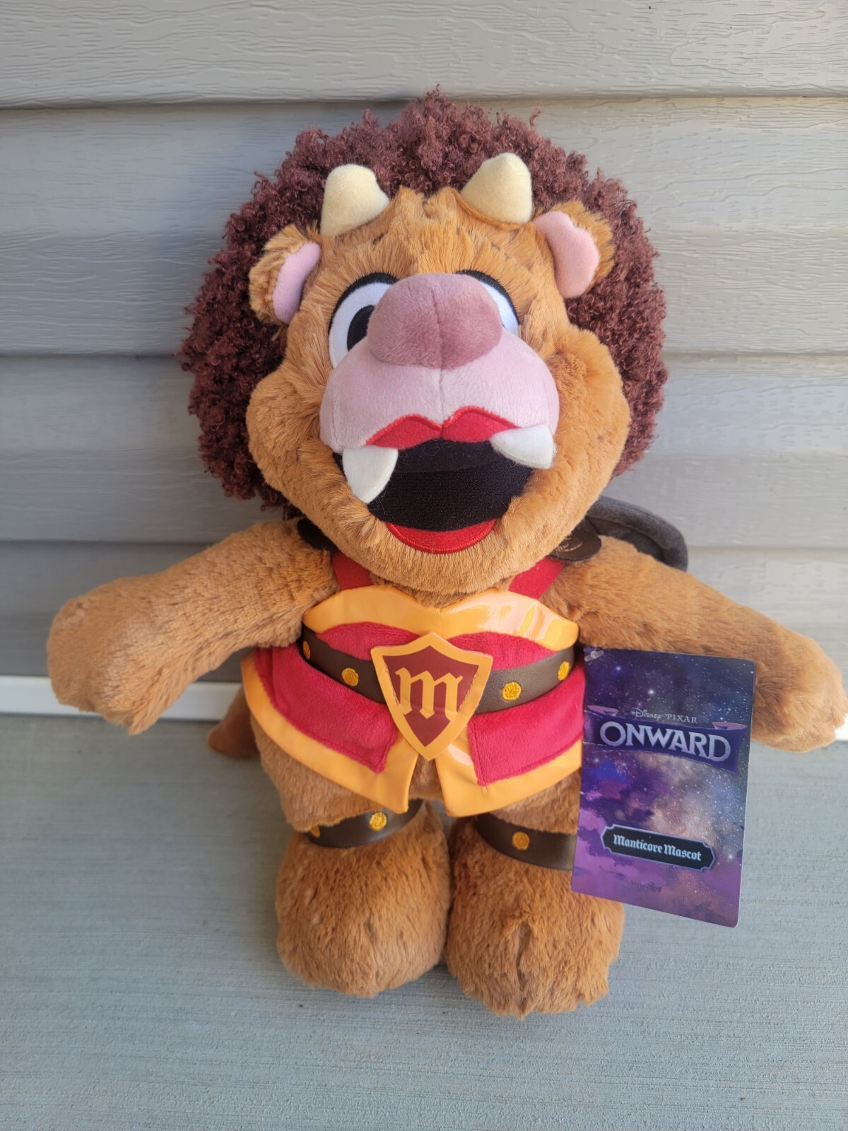 Disney Pixar ONWARD Manticore Mascot Medium 18" Plush Toy for sale ...