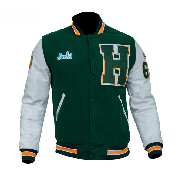 Stranger Things S04 Eddie Munson Green Baseball Letterman Varsity ...