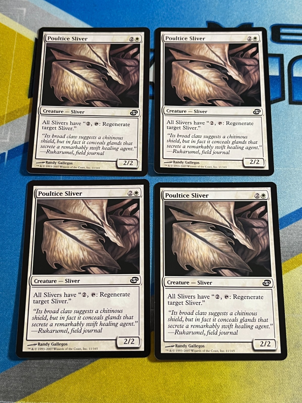 Magic the Gathering MTG Planar Chaos POULTICE SLIVER x4 | eBay