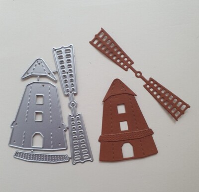 Metal Cutting Die For Sizzix Cuttlebug Etc. - Windmill | eBay Australia