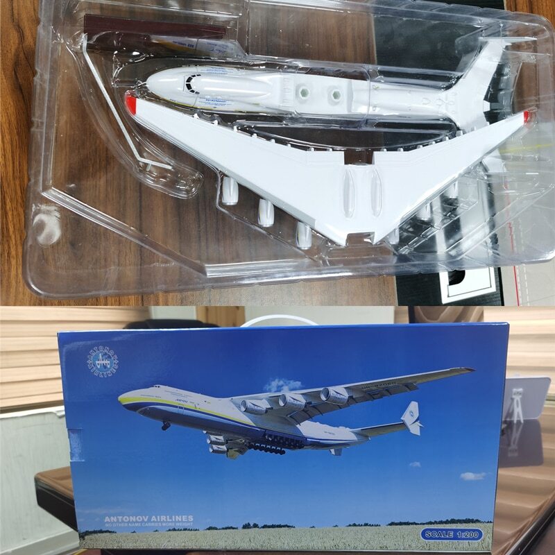 Antonov An 124 AN225 Blizzard Space Shuttle Aircraft Model Diecast Best ...