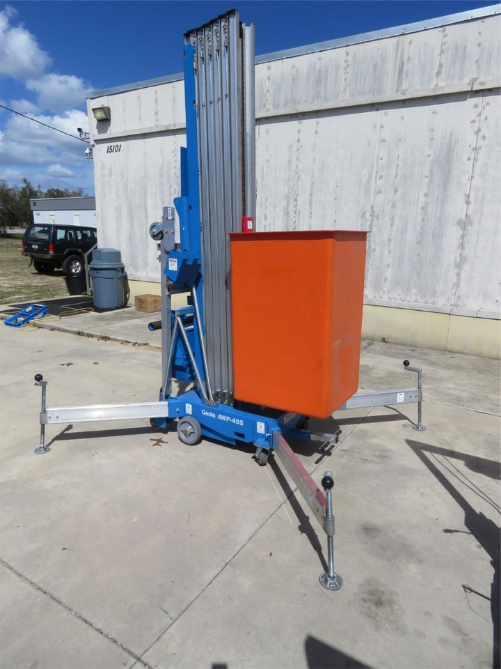 2011 GENIE AWP-40S 40' Aerial Man Lift WITH SUPPER STRADDLE | eBay